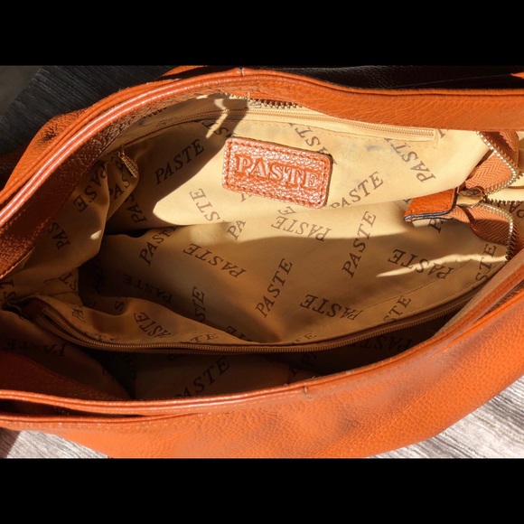 PASTE | Bags | Paste Brand Leather Tote Purse | Poshmark